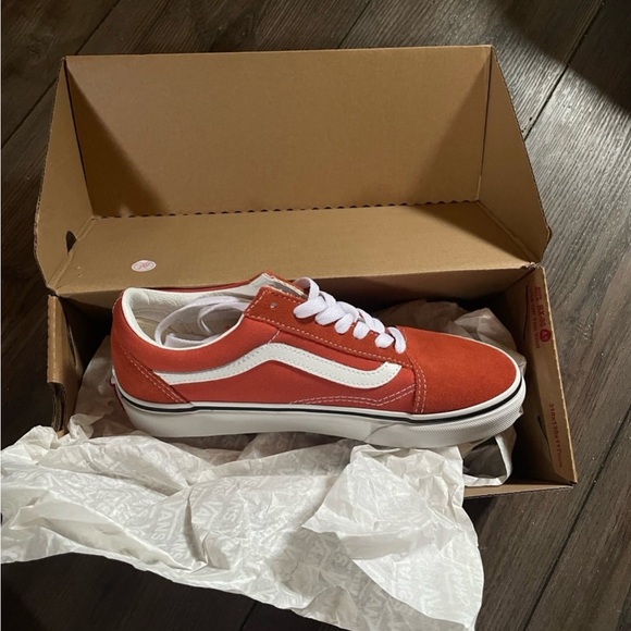 Vans | Shoes | Vans Old Skool Rustic Brown Burnt Orange Shoes | Poshmark